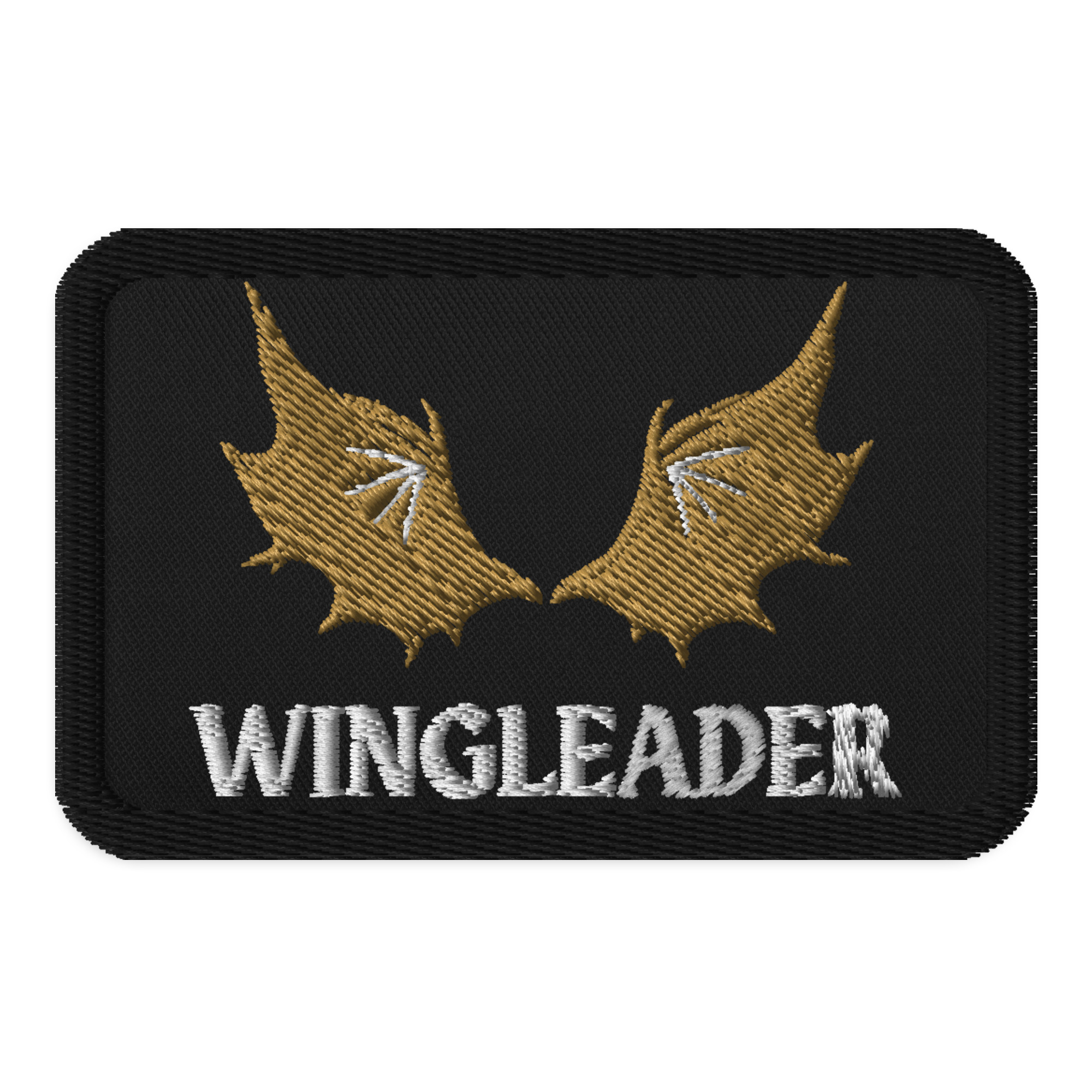 Wingleader Patch, Fourth Wing Merch, Onyx Storm Cosplay - GioWerkz Boutique